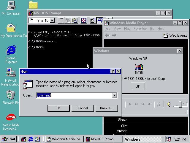 versiones de windows timeline | Timetoast timelines
