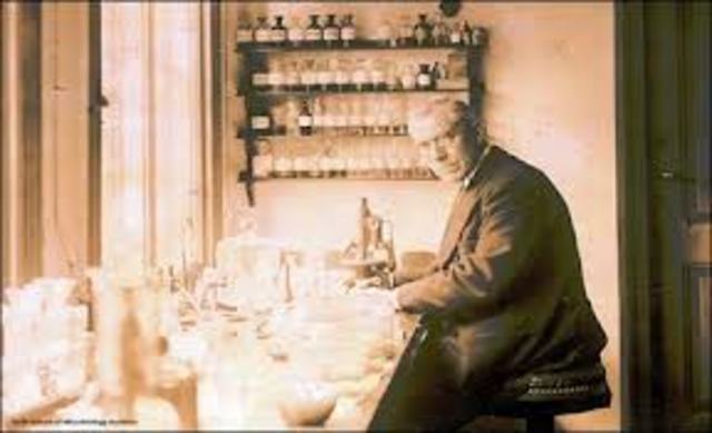 Historia de la Microbiologia timeline | Timetoast timelines