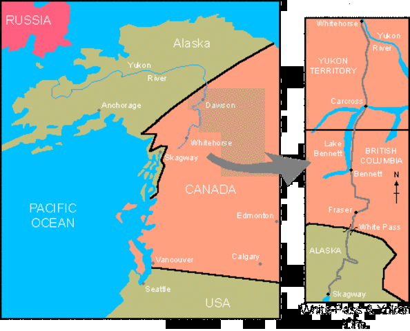 Cariboo and Klondike Gold Rush timeline | Timetoast timelines
