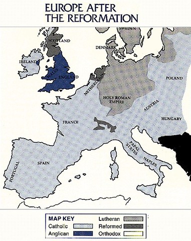 Timeline Reformation Germany