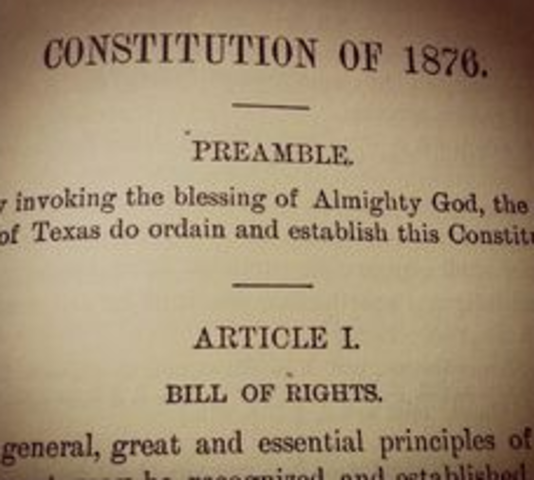 Texas during the Civil War and Reconstruction timeline | Timetoast ...