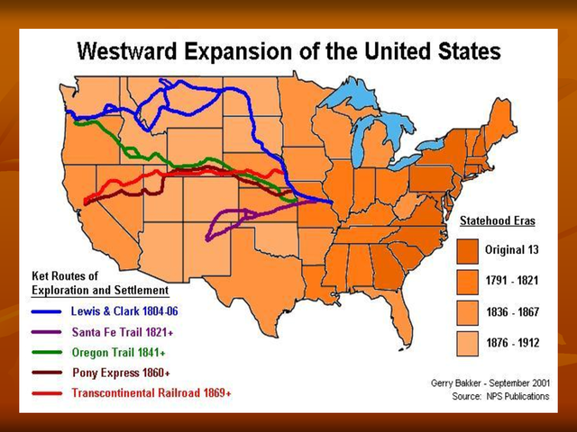 The Westward Expansion timeline | Timetoast timelines
