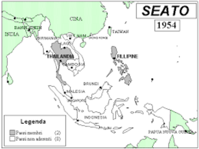 Chaos in the Cold War timeline | Timetoast timelines