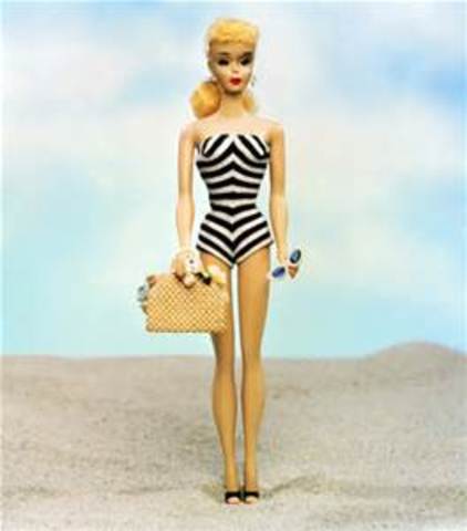 The Birth of Barbie , The old Fashion Doll timeline | Timetoast timelines