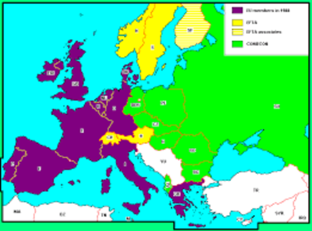 The Cold War timeline | Timetoast timelines