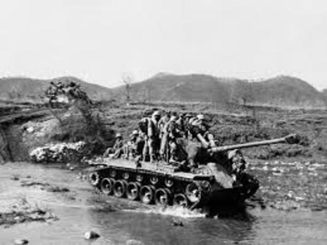 Guerra de Corea timeline | Timetoast timelines