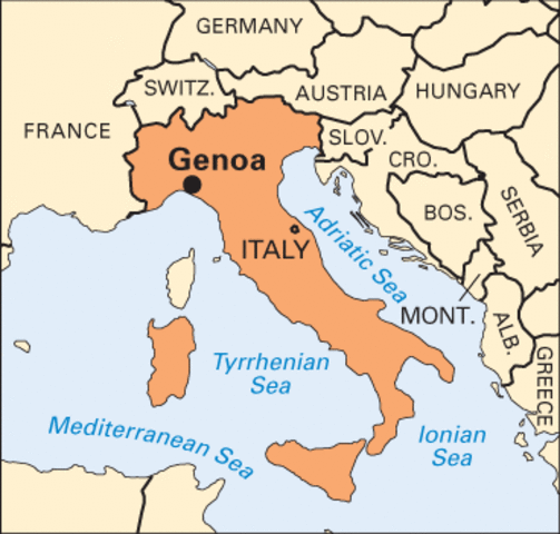 The Life and Explorations of Christopher Columbus timeline | Timetoast ...