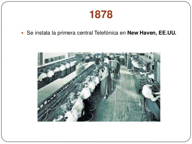 historia de las comunicaciones timeline | Timetoast timelines