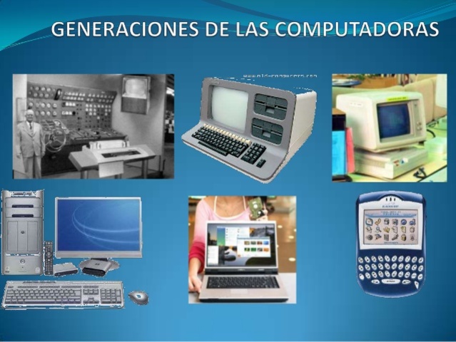 Cinco Generaciones de las computadoras timeline | Timetoast timelines