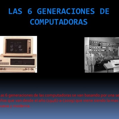 Evolucion de las computadoras timeline | Timetoast timelines