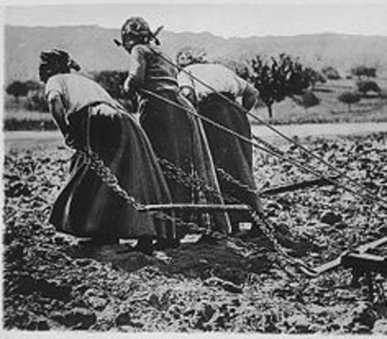 Farming: Then and Now timeline | Timetoast timelines