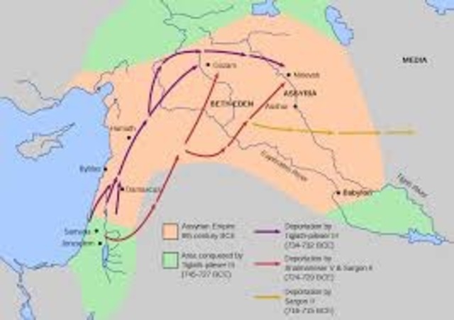 Assyrian Empire Timeline