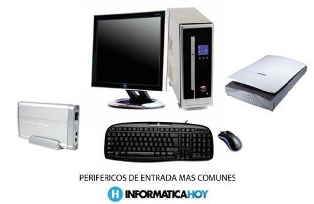 perefericos de la computadora: mouse, teclado, monitor, CPU timeline ...
