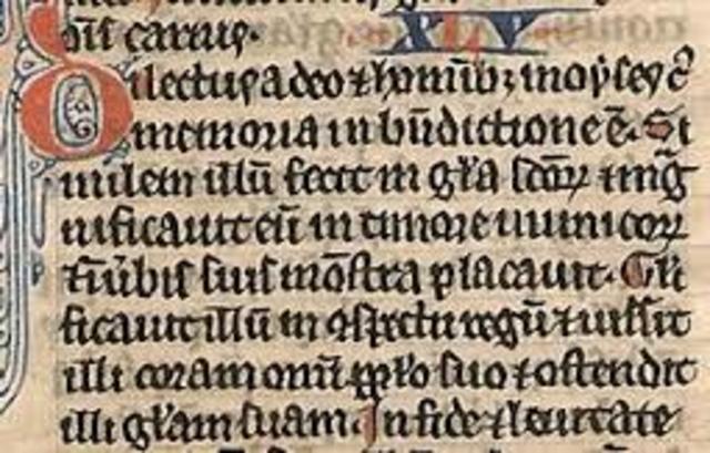 Middle English Timeline by Declan Fletcher | Timetoast timelines