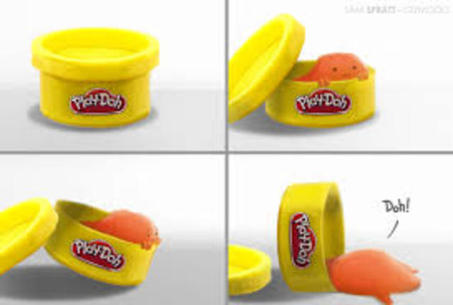 Evolution of Playdoh timeline | Timetoast timelines