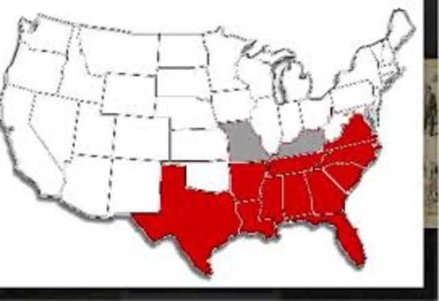 American Civil War History timeline | Timetoast timelines