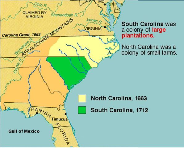 North Carolina Colony timeline | Timetoast timelines