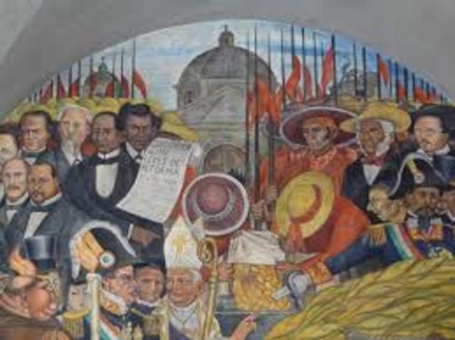 México in the 19th century timeline | Timetoast timelines