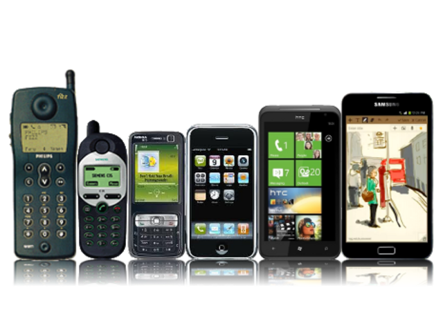 Cell Phone Evolution timeline | Timetoast timelines