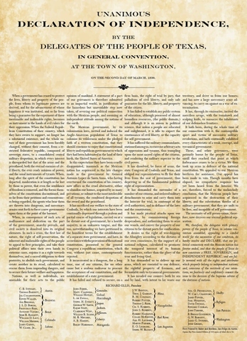 Texas Revolution timeline | Timetoast timelines
