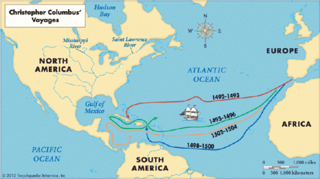 Christopher Columbus timeline | Timetoast timelines