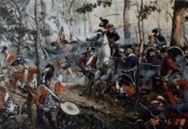 American Revolution Battles timeline | Timetoast timelines