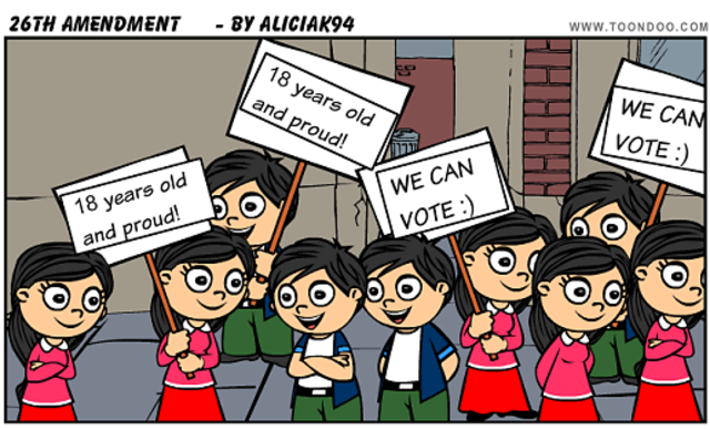 26th Amendment timeline | Timetoast timelines