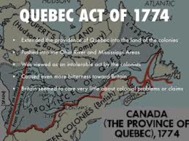 Acts Leading to the American Revolution timeline | Timetoast timelines