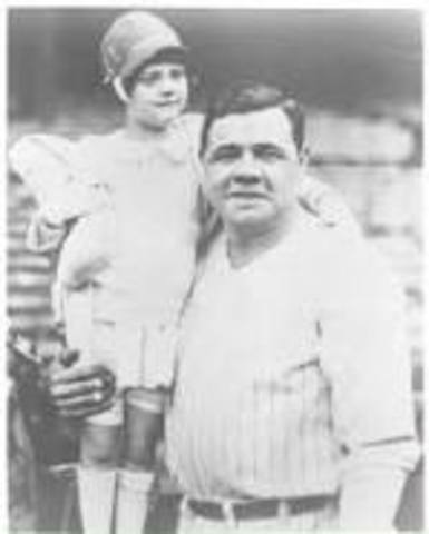 Babe Ruth timeline | Timetoast timelines