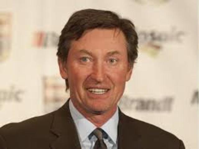 Wayne Gretzky's Hockey Career timeline | Timetoast timelines