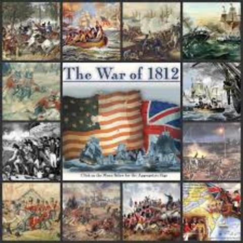 The War of 1812 timeline | Timetoast timelines