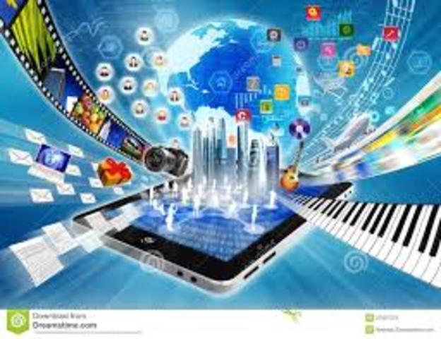 Evolución de la Multimedia timeline | Timetoast timelines