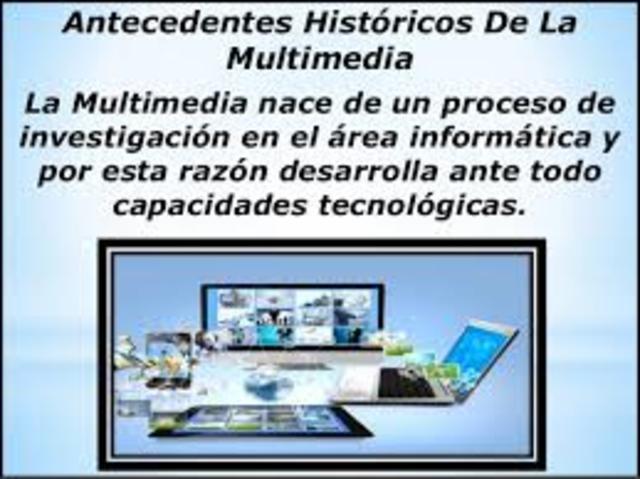 EVOLUCION HISTORICA DE LA MULTIMEDIA timeline | Timetoast timelines