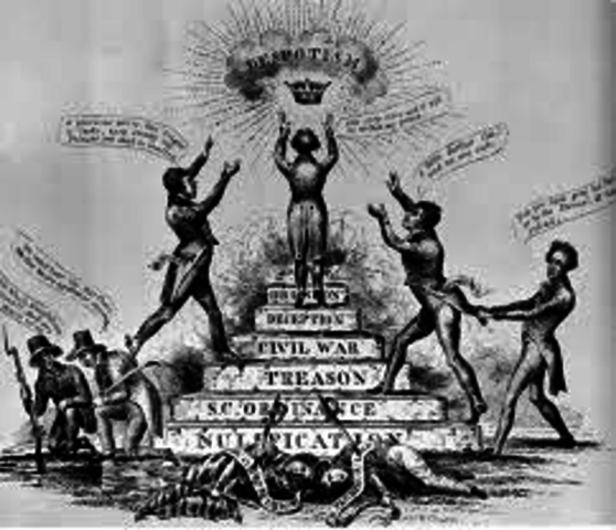 Key Events That Led To The Civil War timeline | Timetoast timelines