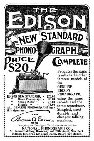 Phonograph timeline | Timetoast timelines