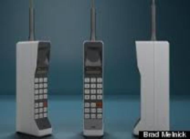 Cell phone 1970-2010 timeline | Timetoast timelines