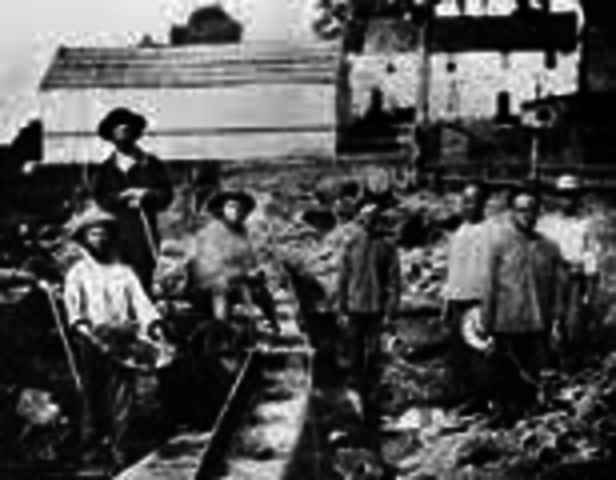 The Transcontinental Railroad timeline | Timetoast timelines