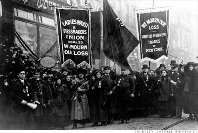 Triangle Shirt Waist Factory Fire and its Impacts on Workers, Women and ...