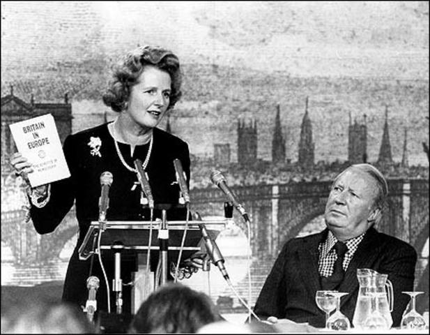 Margaret Thatcher timeline | Timetoast timelines