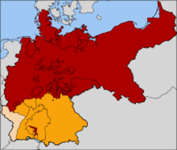 Deutsches Kaiserreich timeline | Timetoast timelines