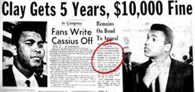 Muhammad Ali timeline | Timetoast timelines