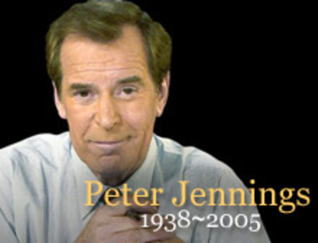 Peter Jennings timeline | Timetoast timelines