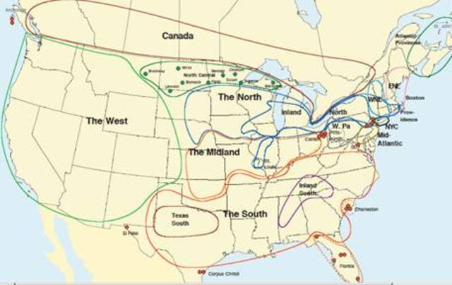 History of English Dialects timeline | Timetoast timelines