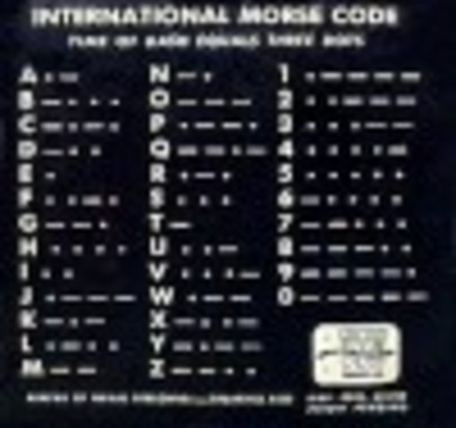 Morse code timeline | Timetoast timelines