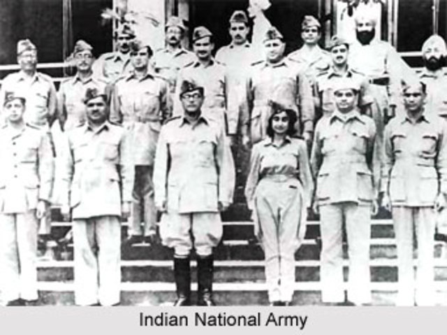 India During World War 2 timeline | Timetoast timelines