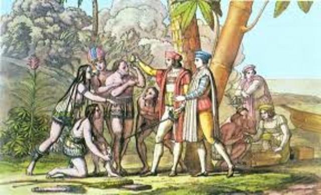 Descubrimiento de América y colonización de los pueblo Colombianos ...