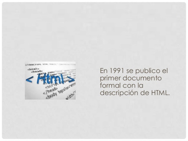 Historia del HTML timeline | Timetoast timelines