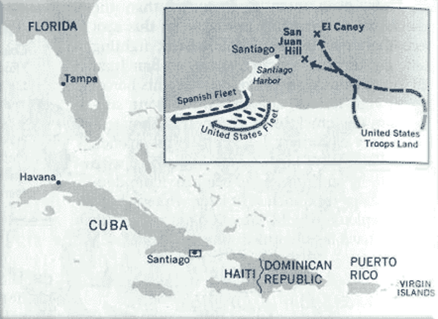 Spanish American War timeline | Timetoast timelines