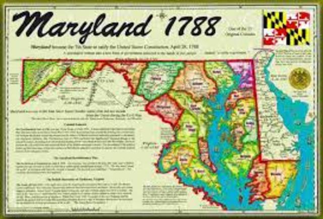 Maryland's History timeline | Timetoast timelines