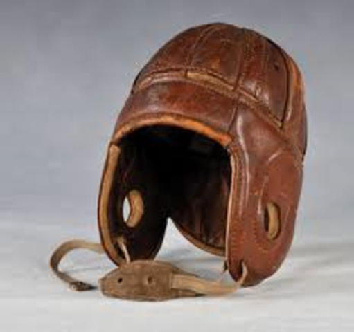 History of Football Helmets timeline | Timetoast timelines